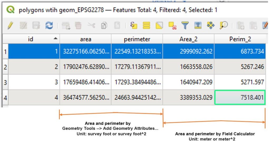 Add Geometry Attributes (Length, Area, Perimeter) or X / Y Coordinates ...