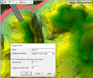 Terrain Modification in RAS Mapper of HEC-RAS 6.0 Beta