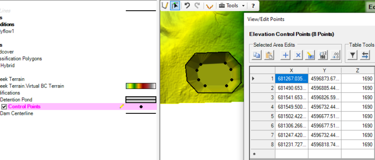 Terrain Modification in RAS Mapper of HEC-RAS 6.0 Beta