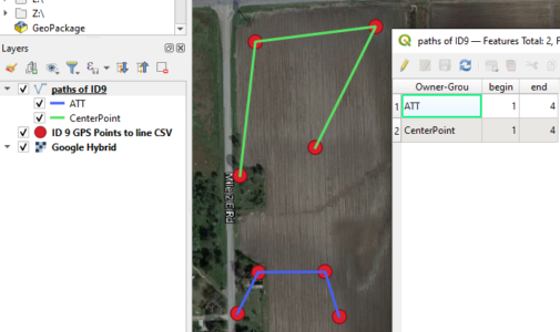 Import Points In Csv Format To Qgis To Create Line And Polygon Shapefiles Rashmscom