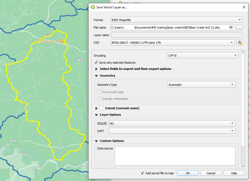 Download National Hydrography Dataset (NHD) from National Map Viewer by ...