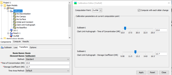 HEC-HMS Calibration Using Computation Point – RASHMS.COM