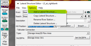 HEC-RAS Lateral Structure (1 of 2) – RASHMS.COM