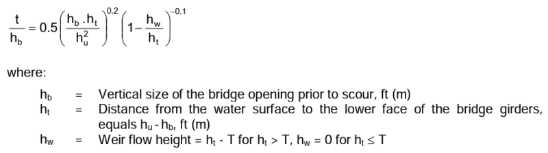 Bridge Scour Analysis By HEC-18 Equations – Contraction Scour (2 of 2 ...