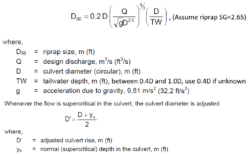 Channel Revetment and Culvert Outlet Protection Riprap Design by FHWA ...