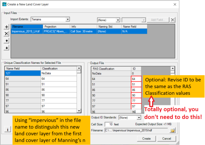 Import NLCD Impervious Raster File as HEC-RAS Land Cover Layer for ...