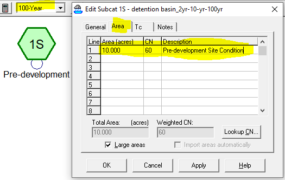 Design A Detention Basin Using SCS Hydrology in HydroCAD – RASHMS.COM