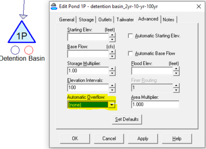 Design A Detention Basin Using Modified Rational Method in HydroCAD (1 ...