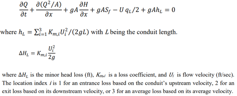 Pipe Entrance Loss And Exit Loss Coefficients In A Manhole For Modeling ...