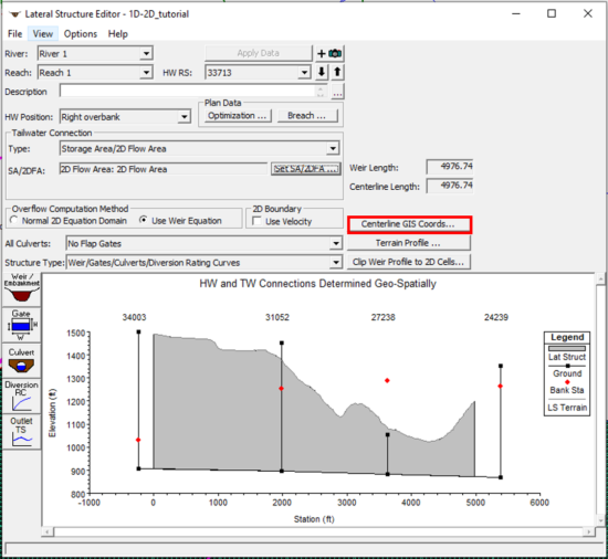 HEC-RAS Lateral Structure (1 of 2) – RASHMS.COM