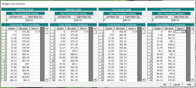Model A Bridge in 2D Domains of HEC-RAS – RASHMS.COM