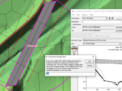 Model A Bridge in 2D Domains of HEC-RAS – RASHMS.COM